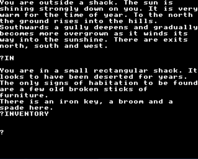 Adventure (BBC Master Welcome Disc, 1986) - Details